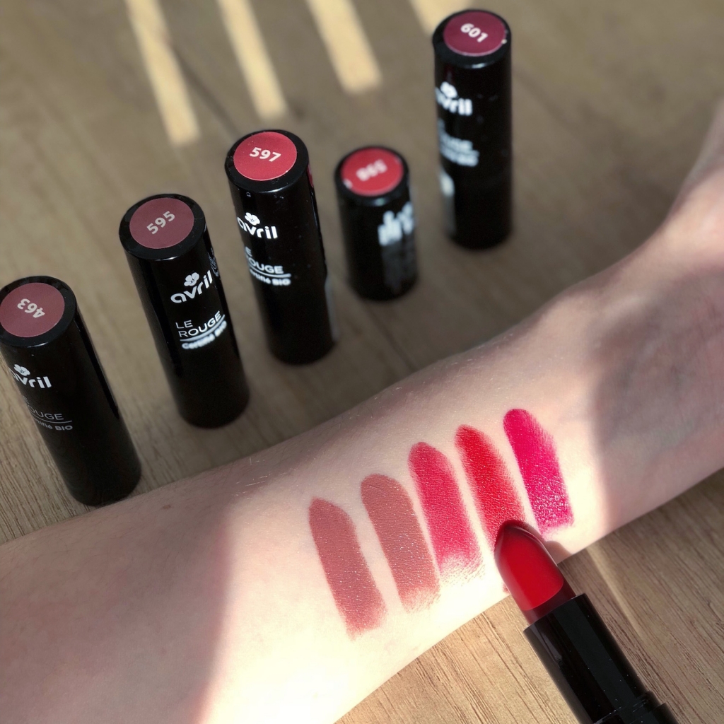 Les rouges à lèvres BIO Avril Beauté mieux que le maquillage ...